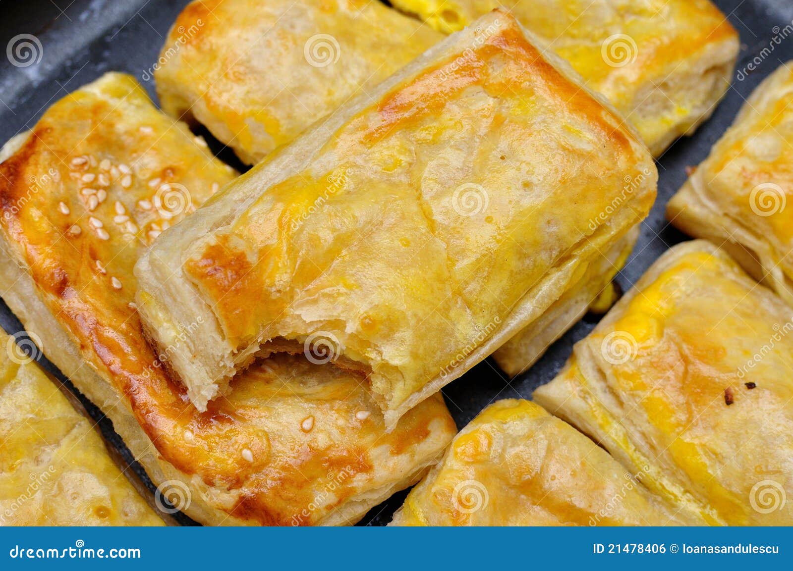 Puff Pastry With Cottage Cheese. Puff Pastry Triangles With Feta Cheese ...