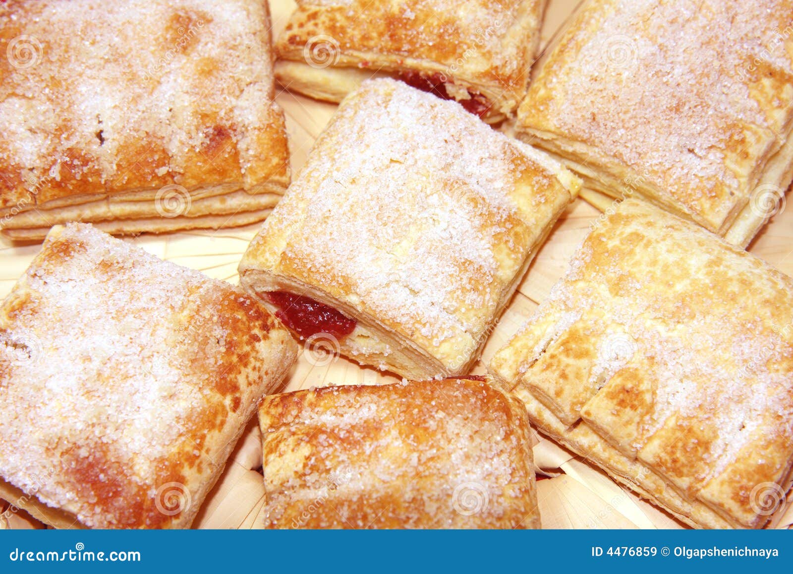 Puff pastry stock image. Image of refreshment, dough, sauce - 4476859