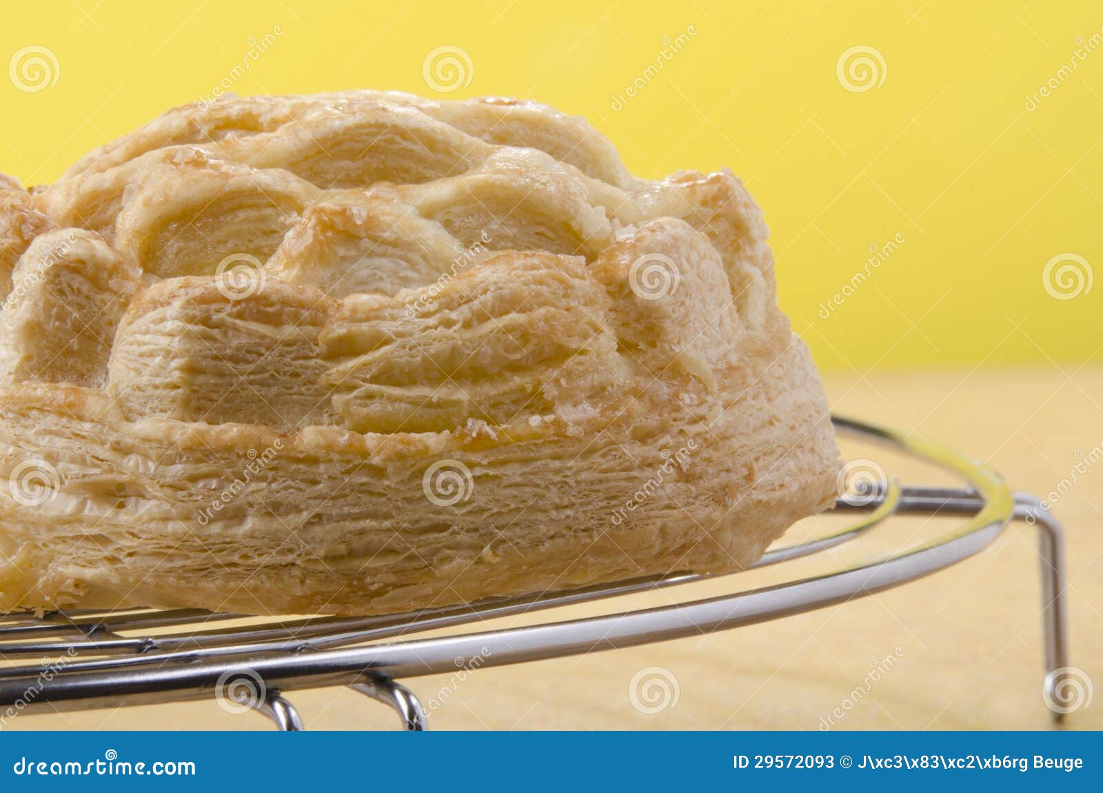 Puff Pastry on a Cooling Rack Stock Image - Image of rack, baked: 29572093