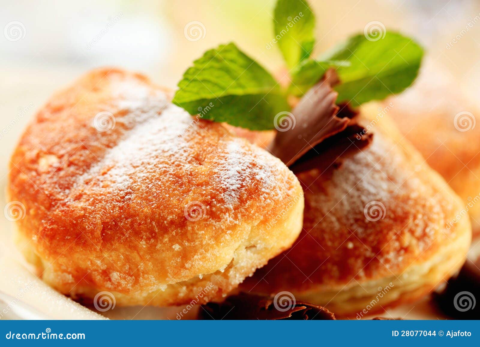 Puff pastry donuts stock photo. Image of donuts, detail - 28077044