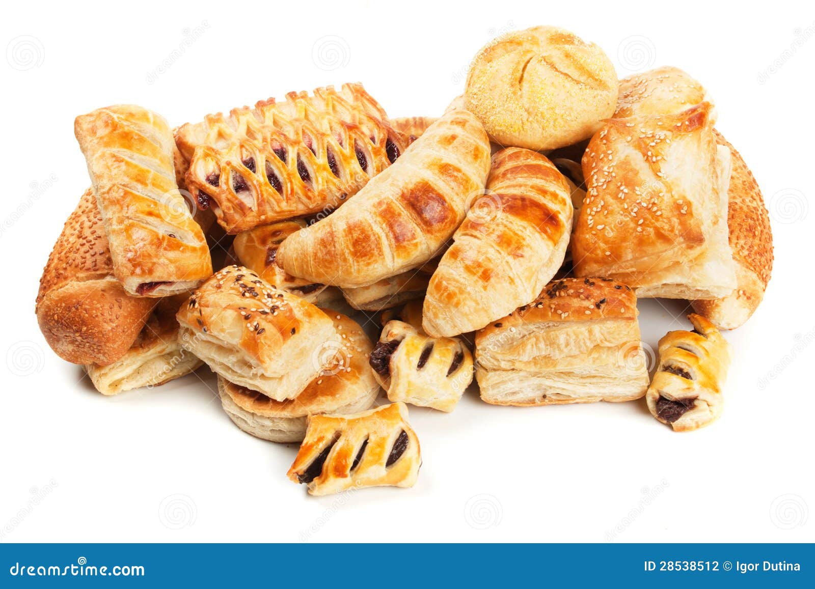 Puff Pastry Triangles Stock Photography | CartoonDealer.com #102917990