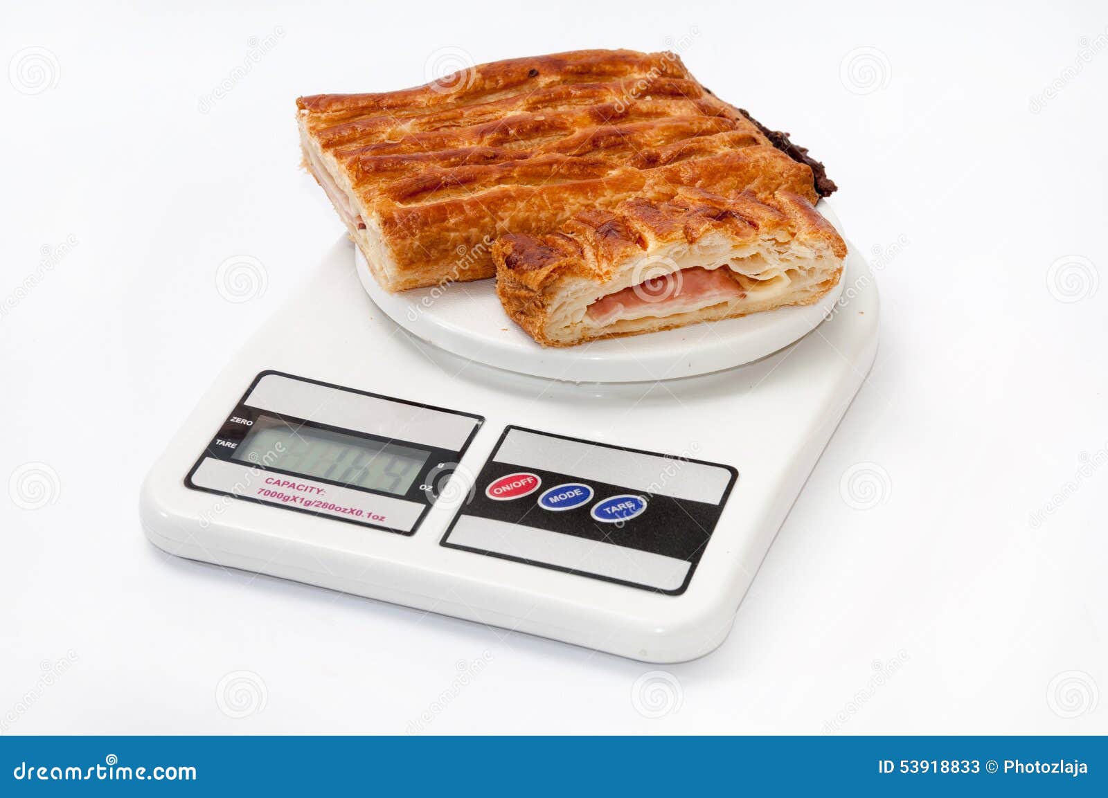 Puff Pastry on the Kitchen Scale Stock Image - Image of food, bake ...