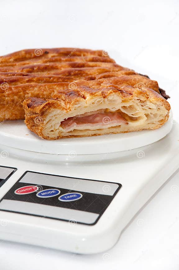 Puff Pastry on the Kitchen Scale Stock Image - Image of bread, gourmet ...