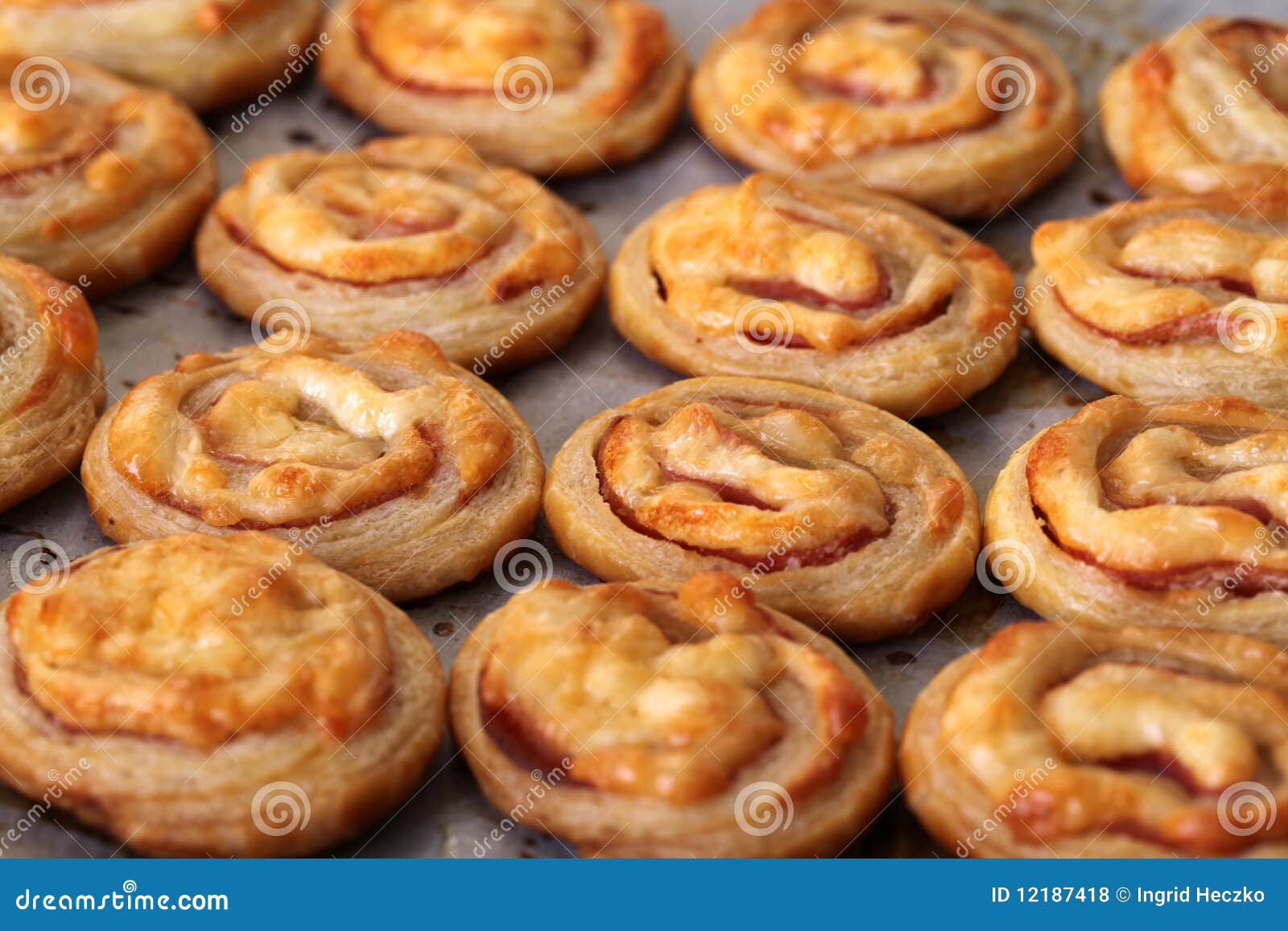 Puff pastry rolls stock photo. Image of dough, baked - 12187418