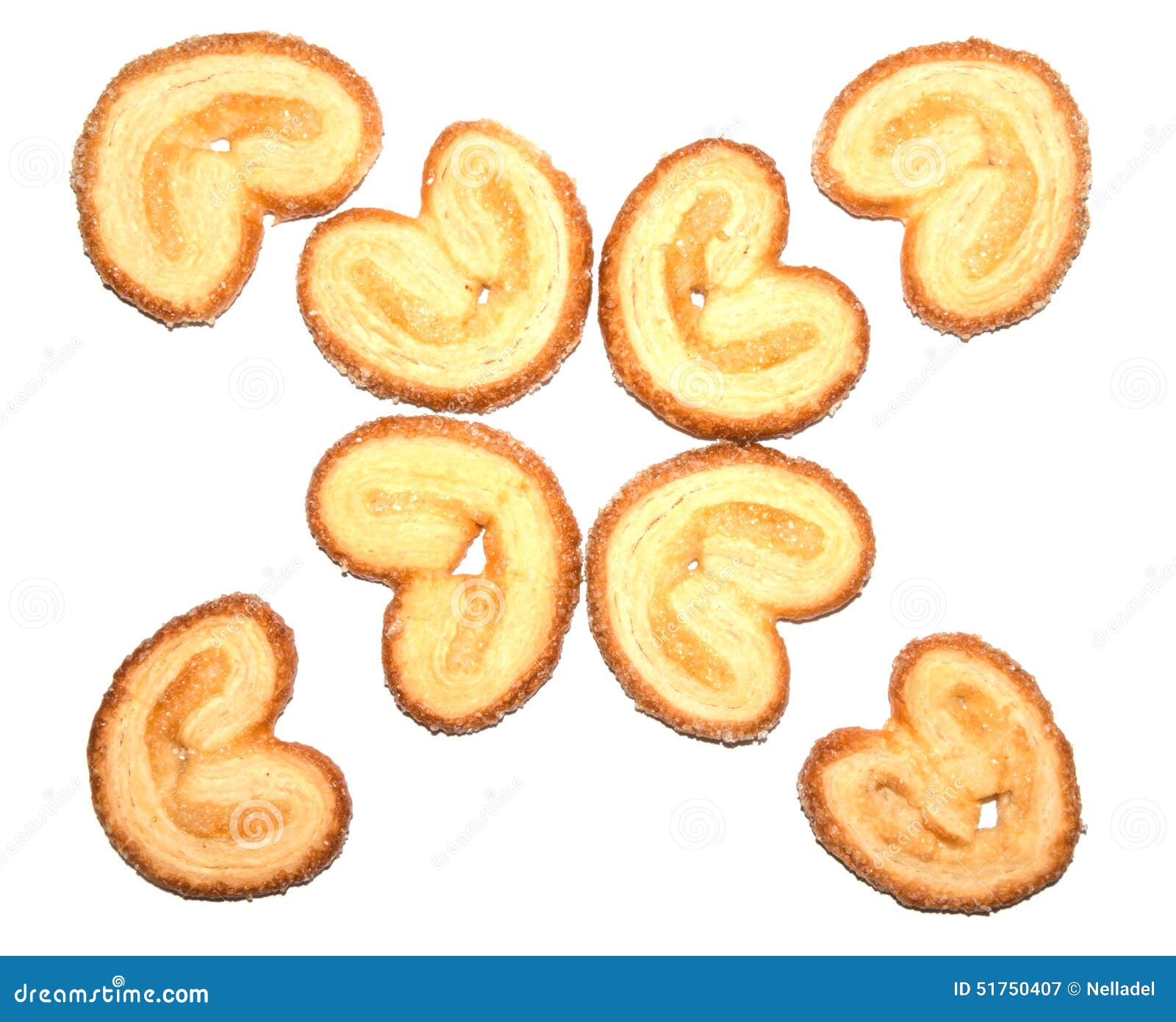 Puff pastry stock image. Image of snack, cookie, shape - 51750407