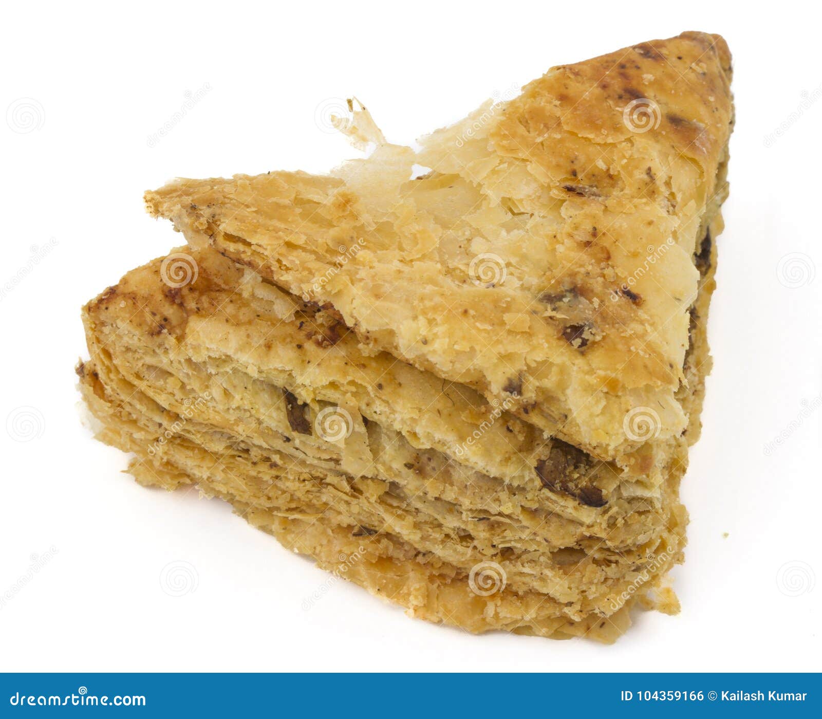 Puff samosa stock photo. Image of diwali, crunchy, flavor - 104359166