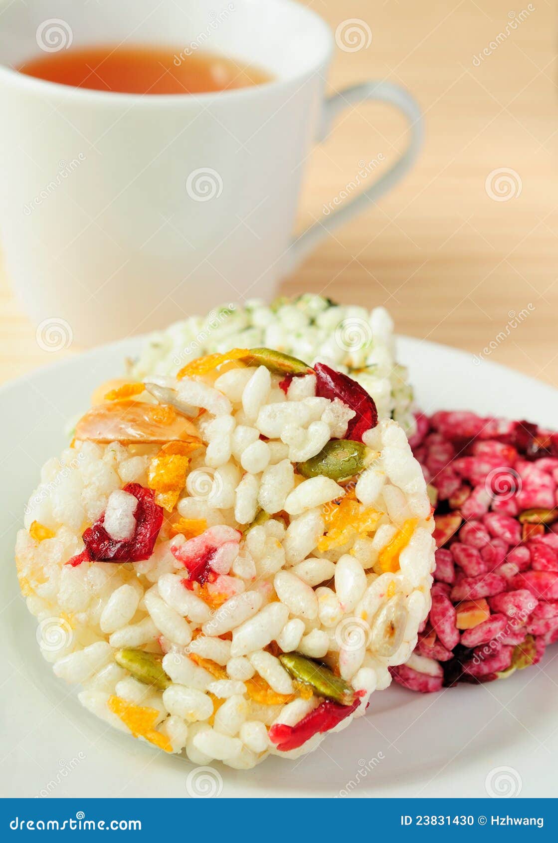 Puffed rice cakes stock photo. Image of cooking, rice - 23831430