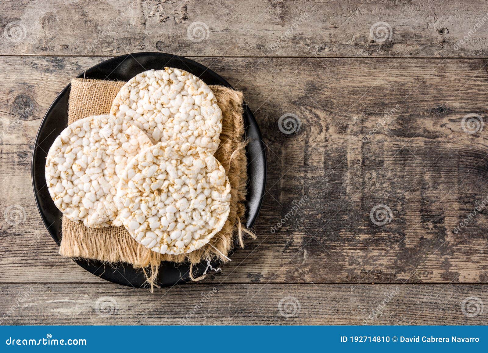Puffed rice cakes stock photo. Image of cakes, round - 192714810