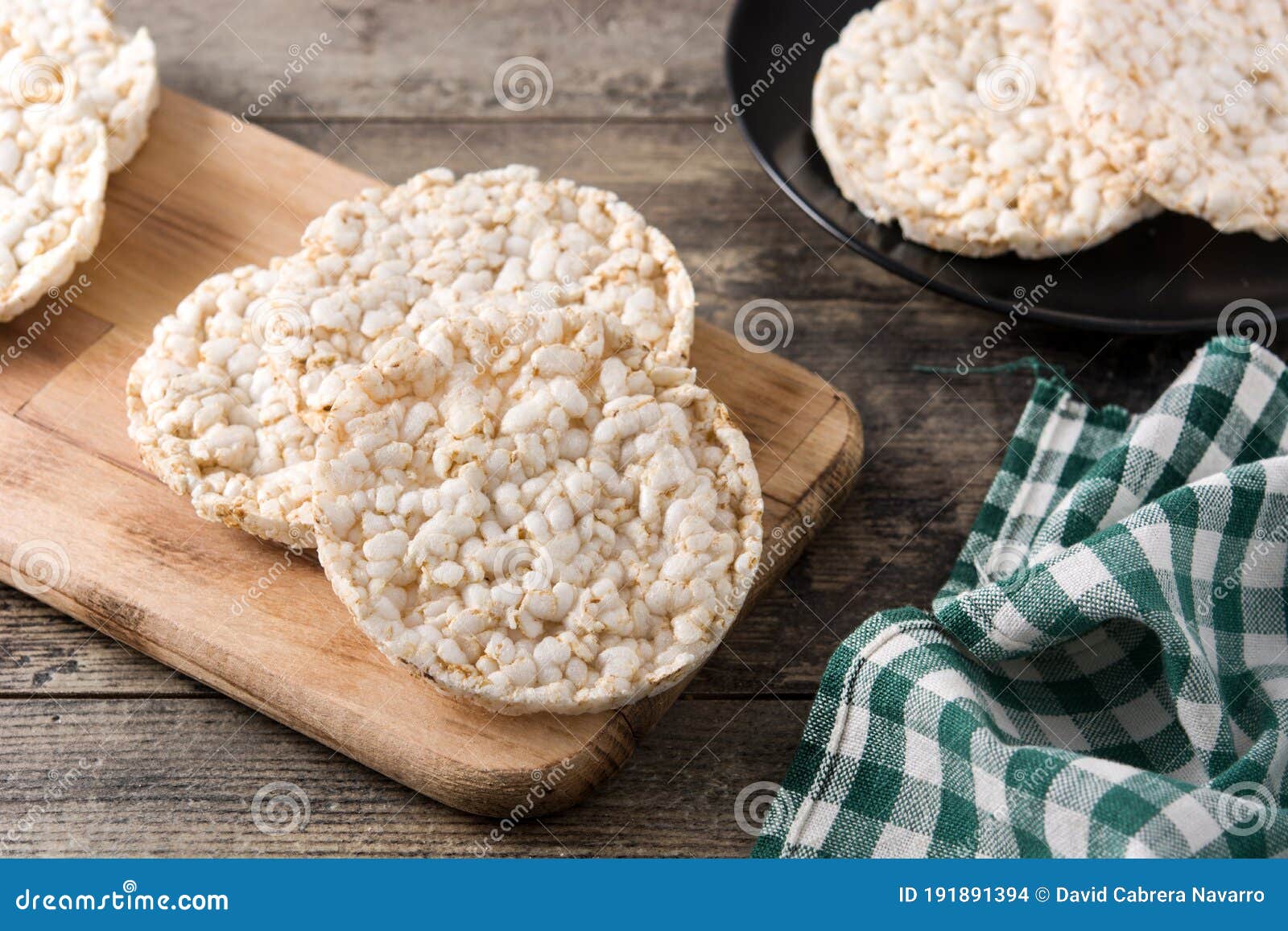 Puffed rice cakes stock photo. Image of prepared, diet - 191891394