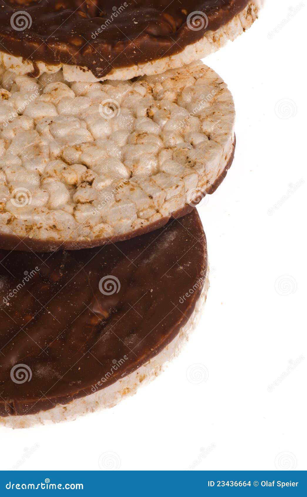 Puffed rice sweets stock photo. Image of closeup, space - 23436664