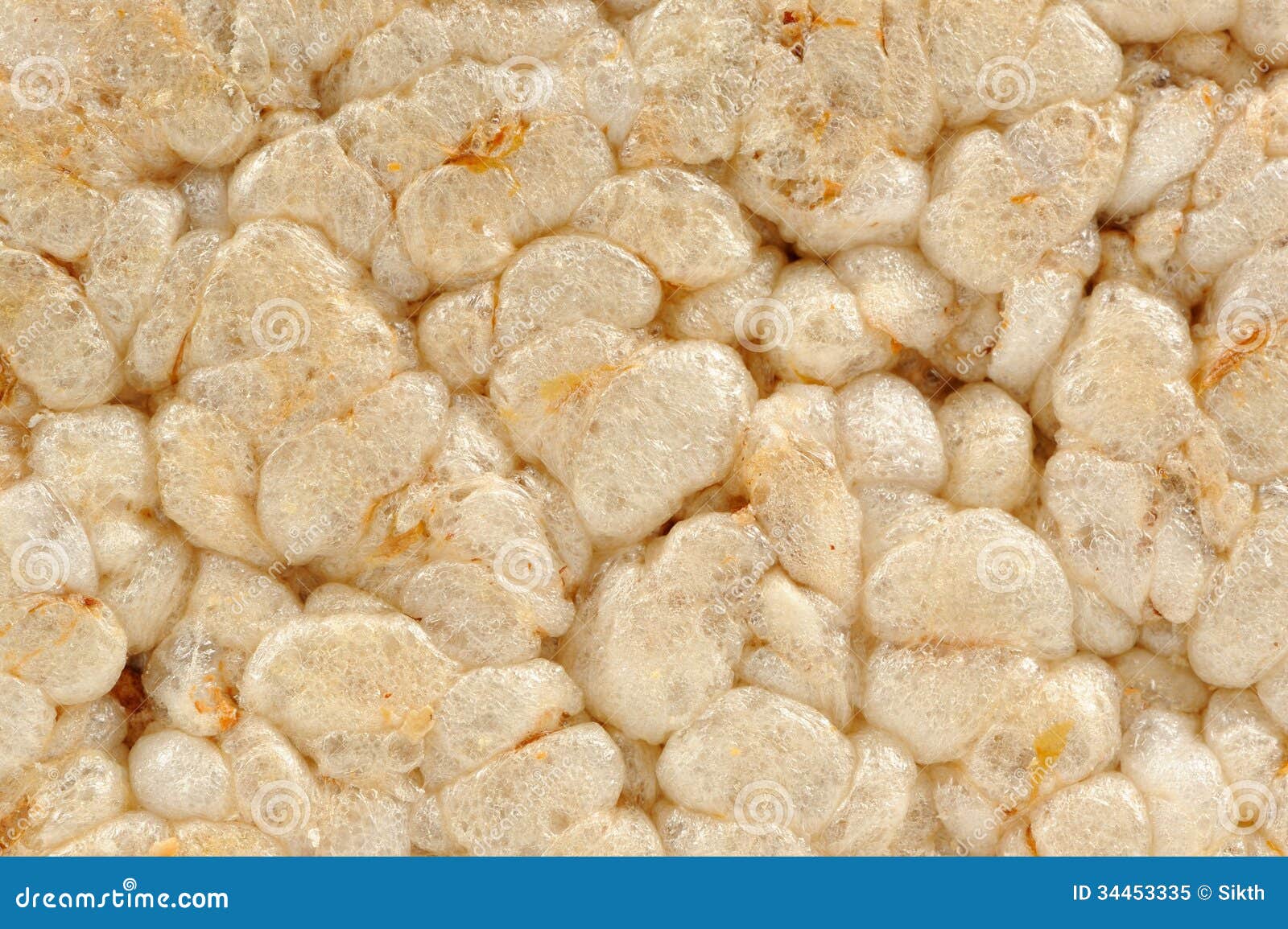 Puffed Spelt Galette Macro stock image. Image of crispbread - 34453335