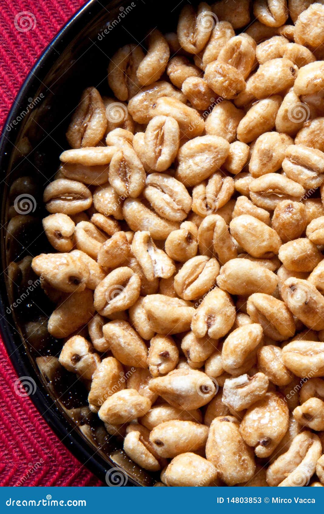 Puffed wheat stock image. Image of white, energy, food - 14803853