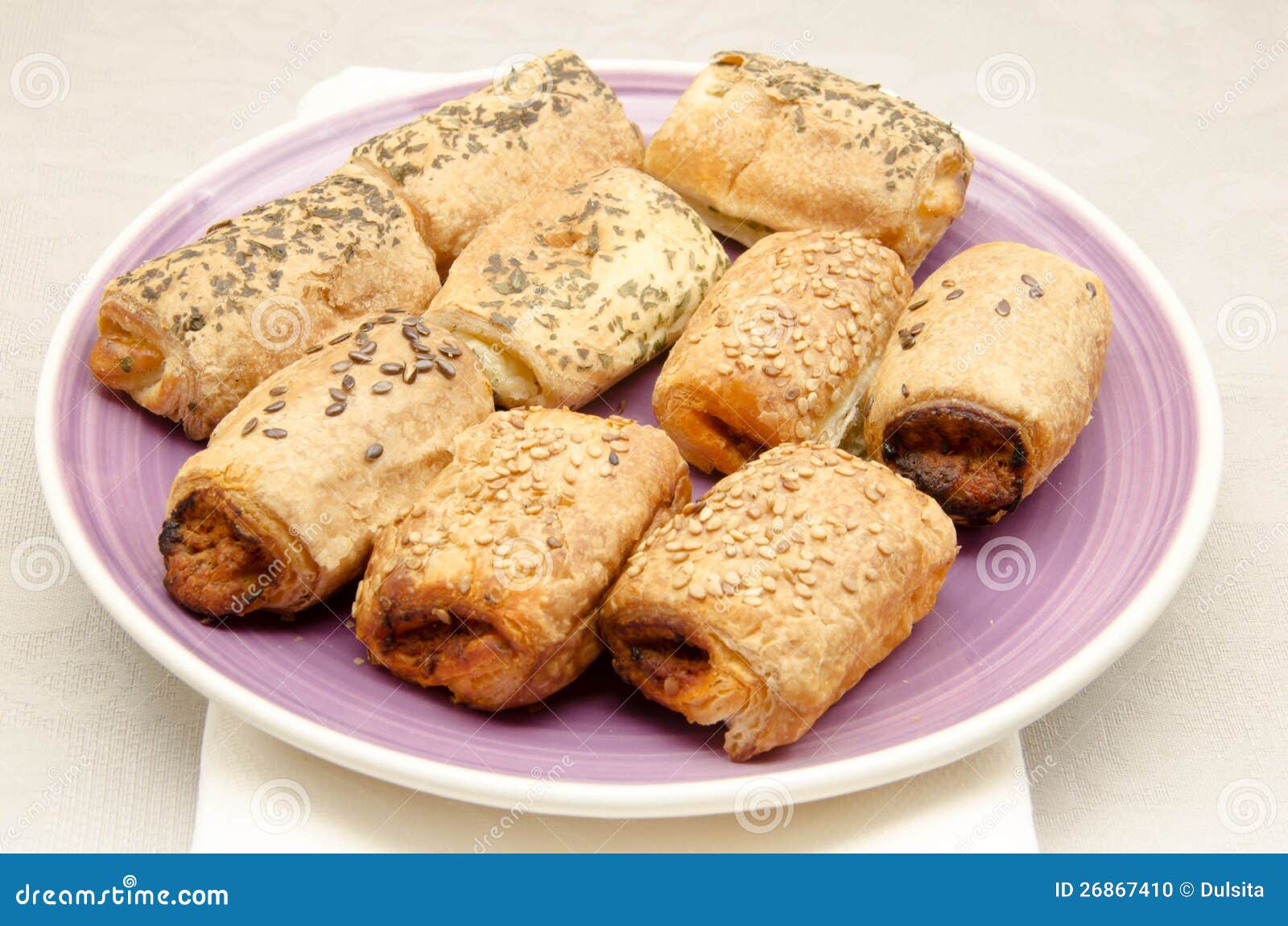Puffs pastries stock photo. Image of pastry, delicious - 26867410