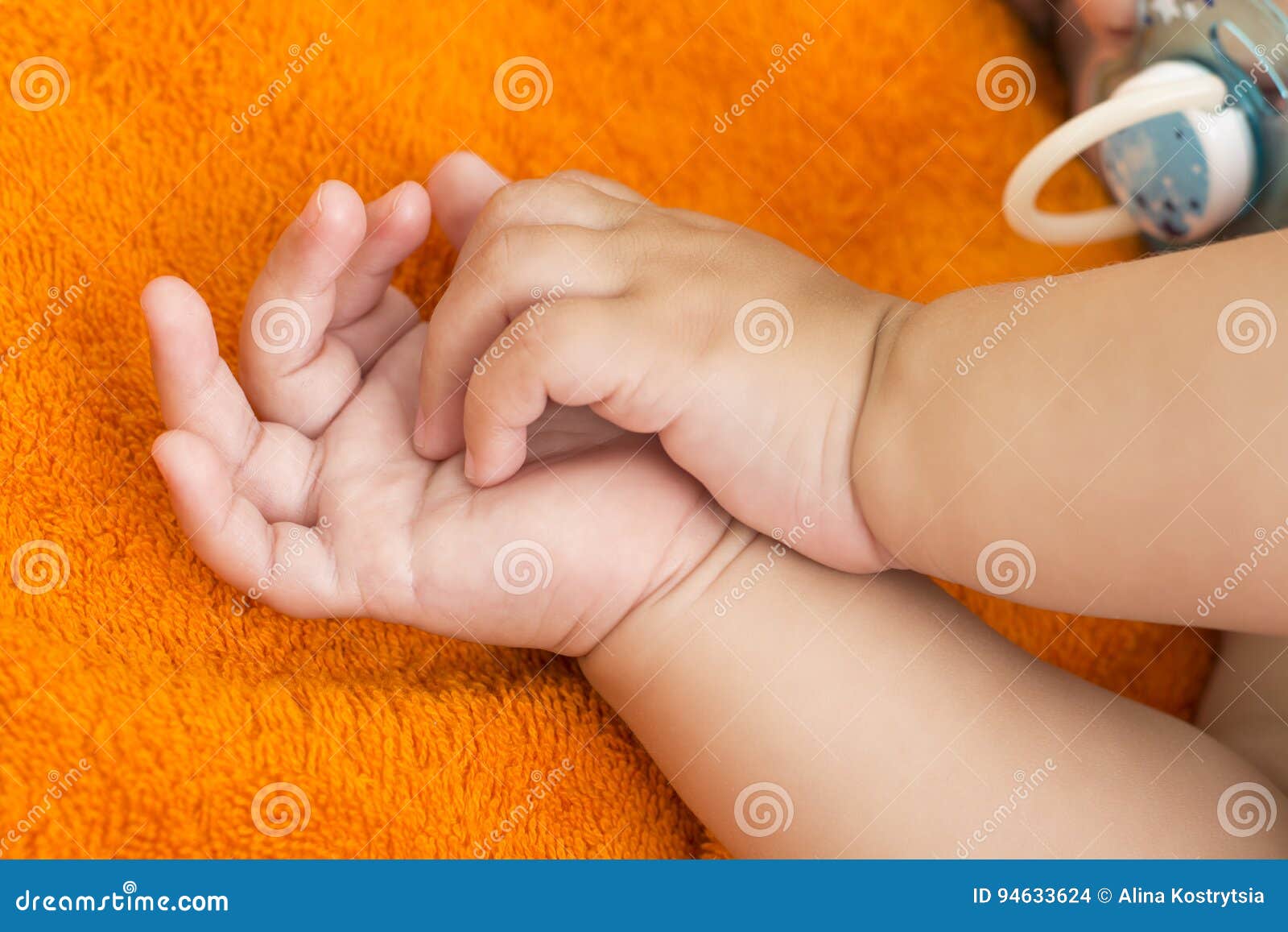 Puffy baby`s hands stock photo. Image of childhood, head - 94633624