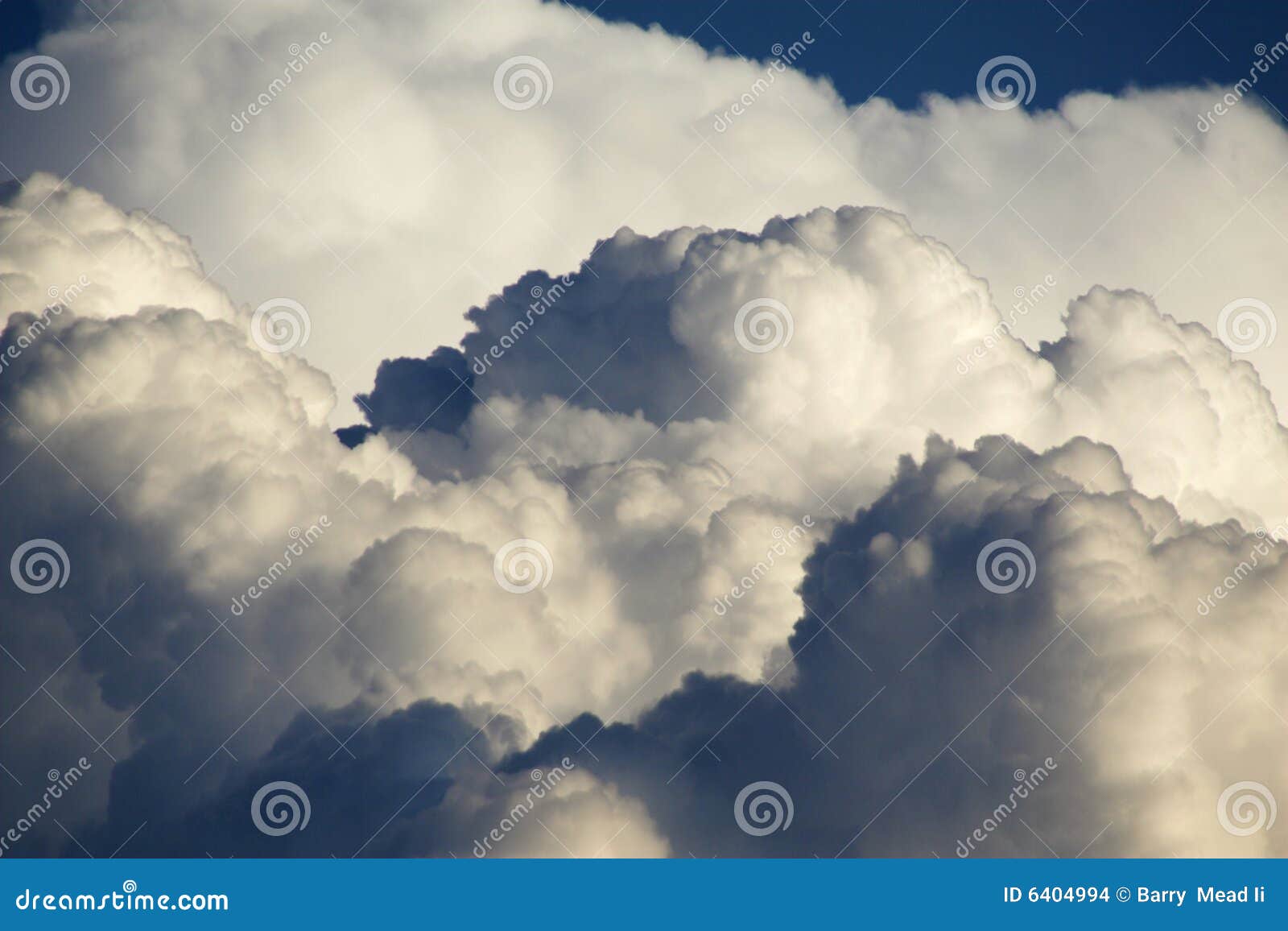Puffy clouds stock photo. Image of power, majestic, cumulus - 6404994