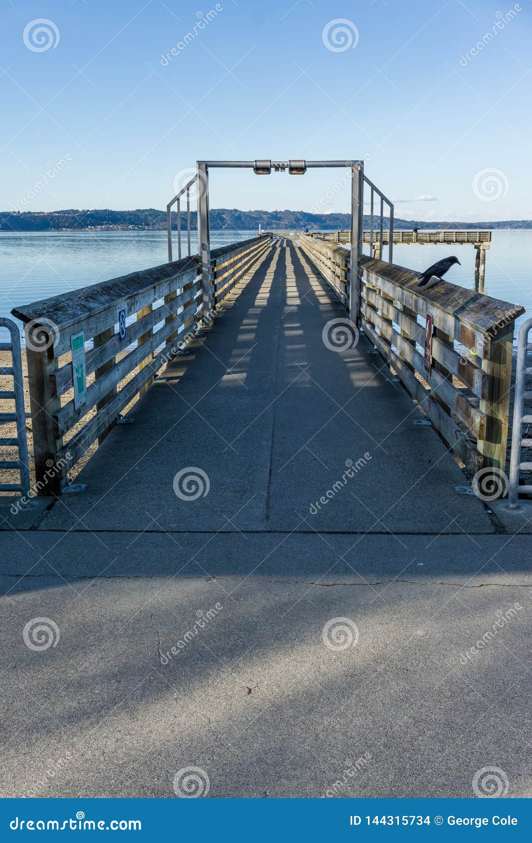 Puget Sound Pier 9 stock photo. Image of dash, point - 144315734