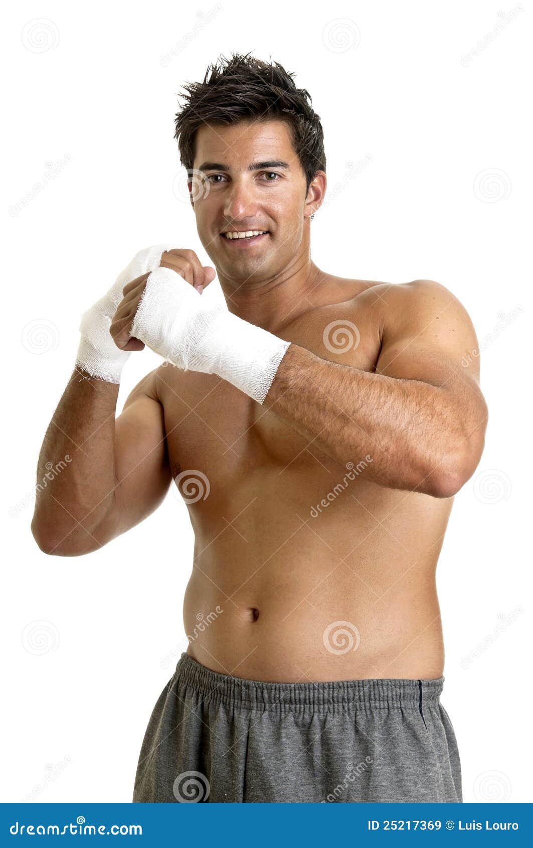 Pugile immagine stock. Immagine di lotta, salute, misura - 25217369