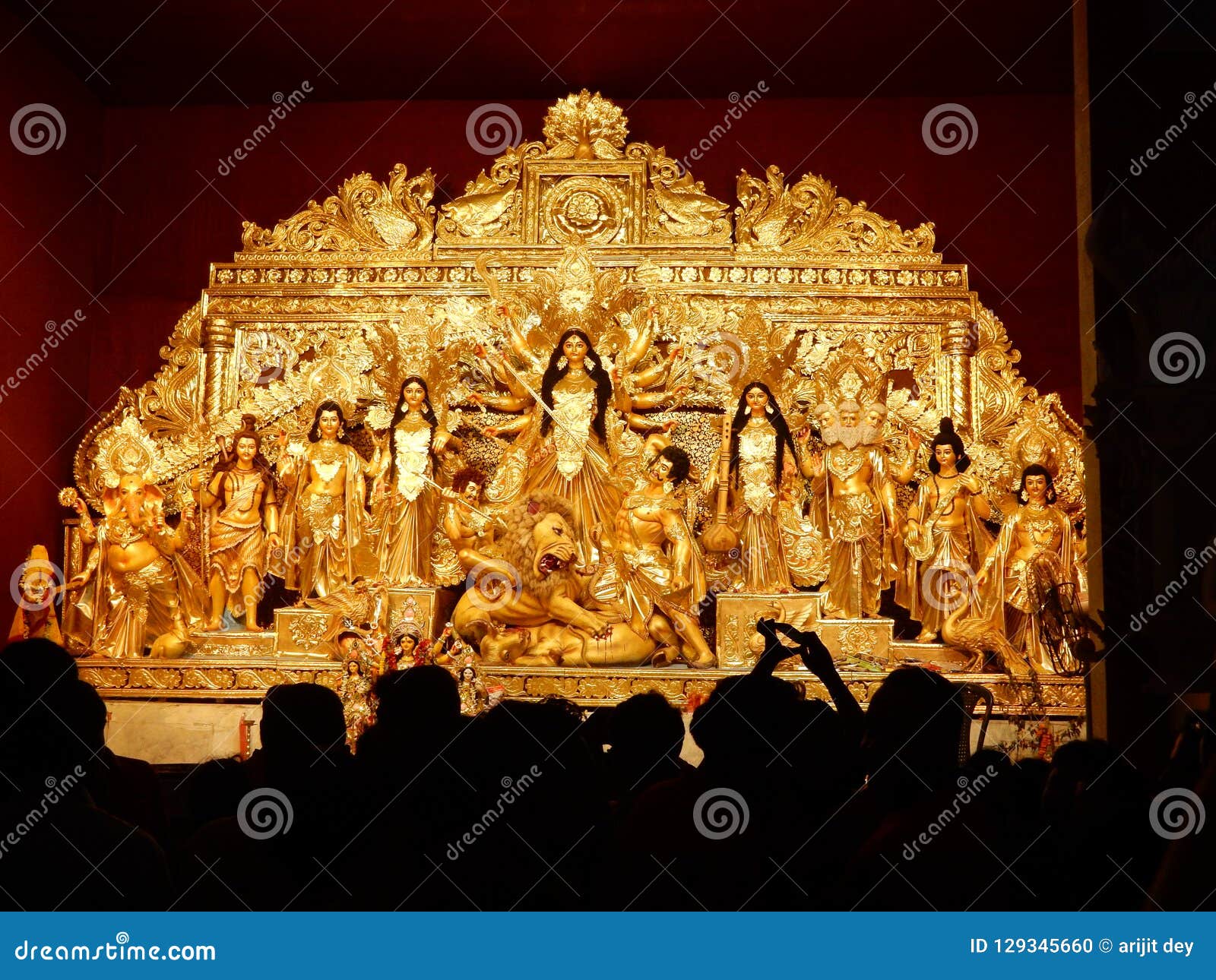 Puja stock photo. Image of nice, puja, live, shoot, event - 129345660