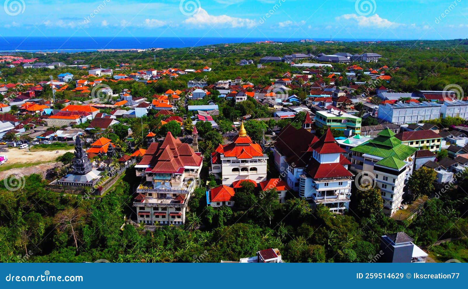 Puja Mandala Worship Complex with Indian Ocean Background View in Nusa ... Puja Mandala Worship Complex with Indian Ocean Background View in Nusa ...