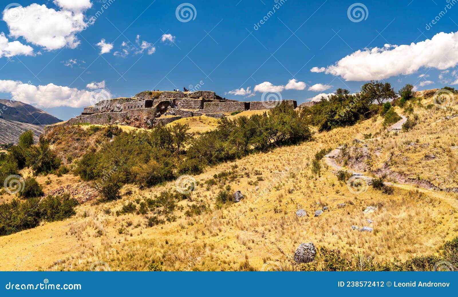 Puka Pukara Or Red Fortress, The Remains Of Military Architecture Of ...