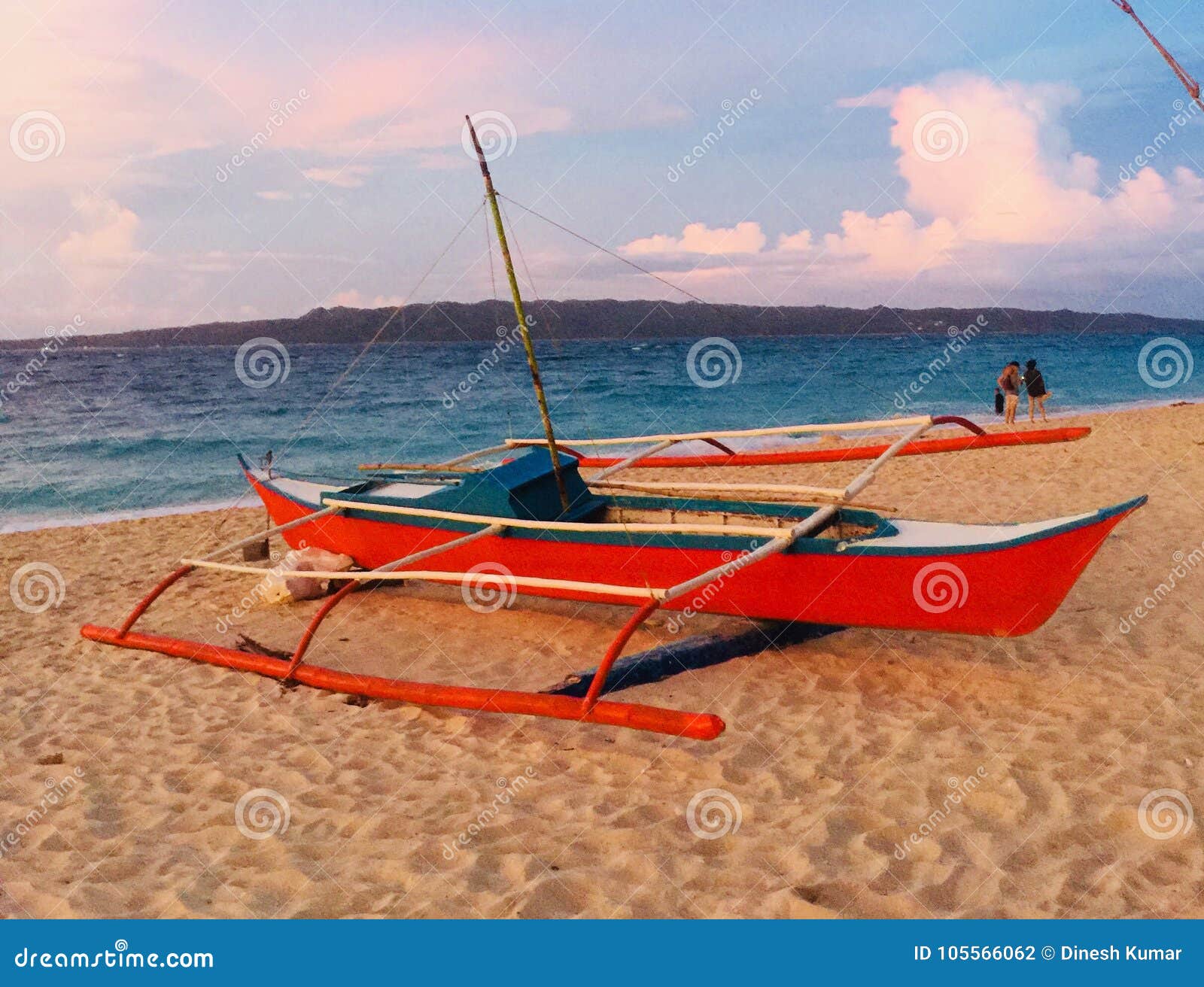 Puka Shell Beach Boracay stock photo. Image of puka - 105566062