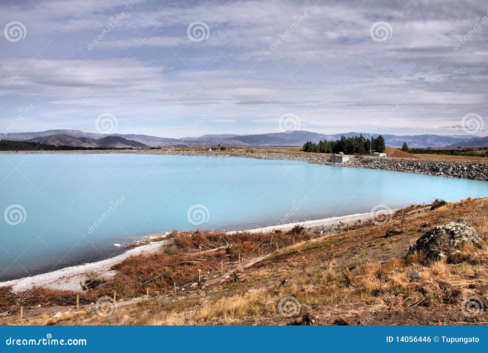 Pukaki stock photo. Image of destination, summertime - 14056446