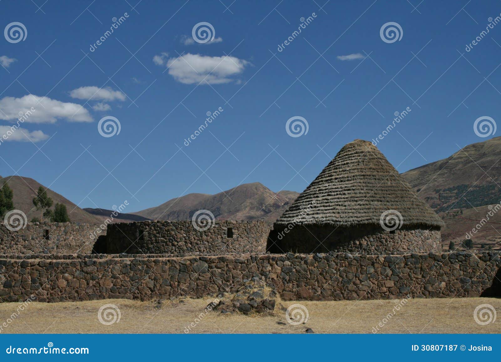 Pukara stock image. Image of preinca, south, pukara, puno - 30807187