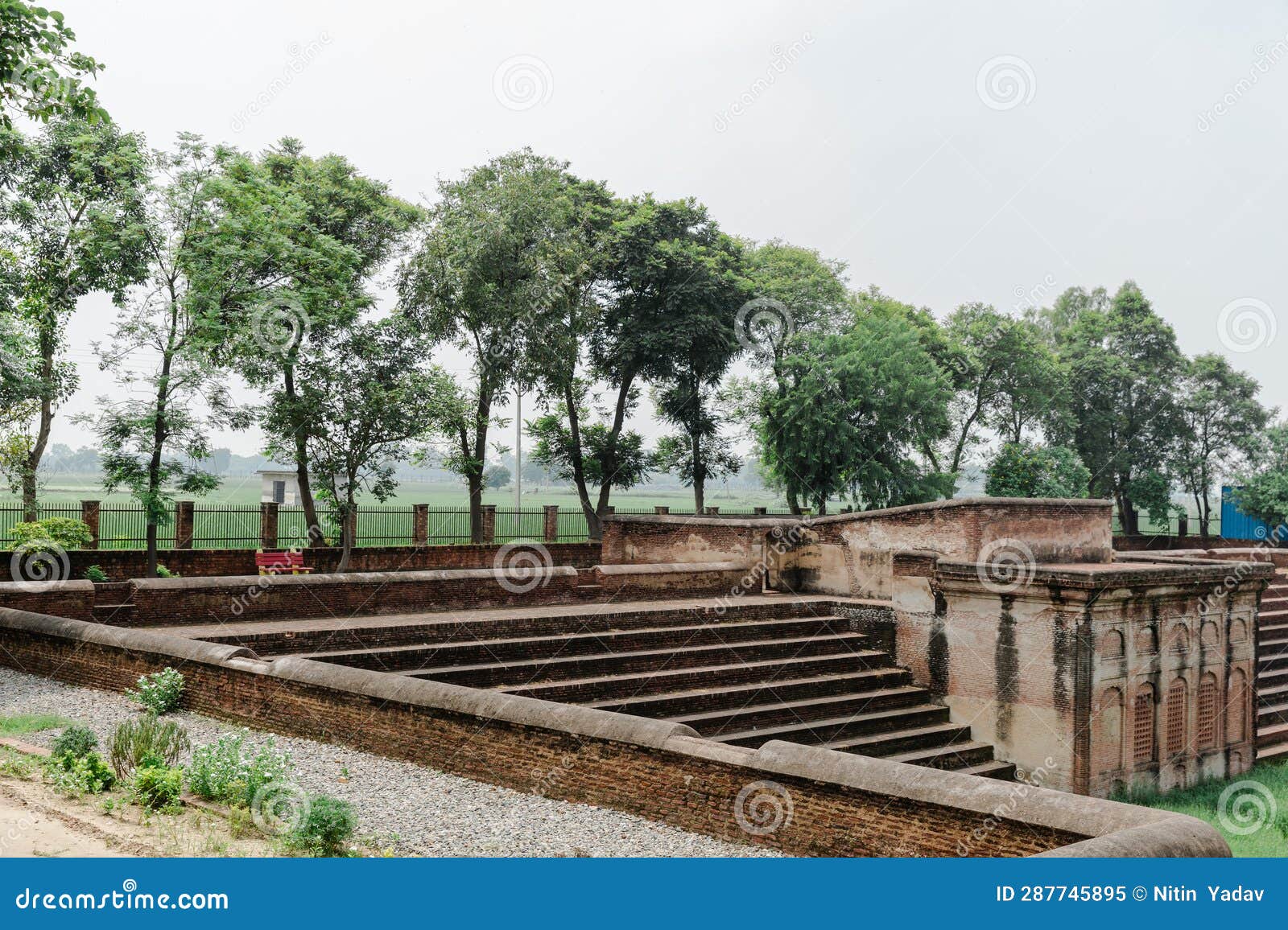 Pul Kanjri, Punjab, India. stock image. Image of border - 287745895