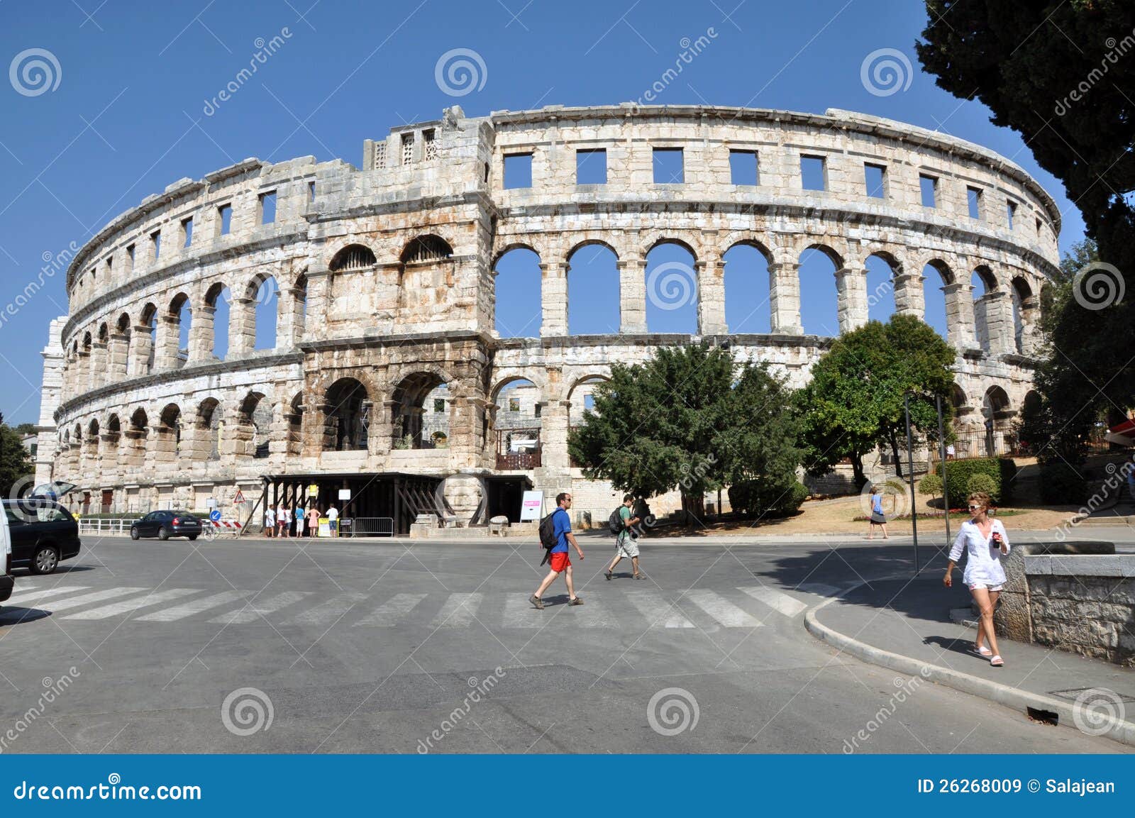 Pula Colosseum, Croatia Editorial Stock Image - Image: 26268009