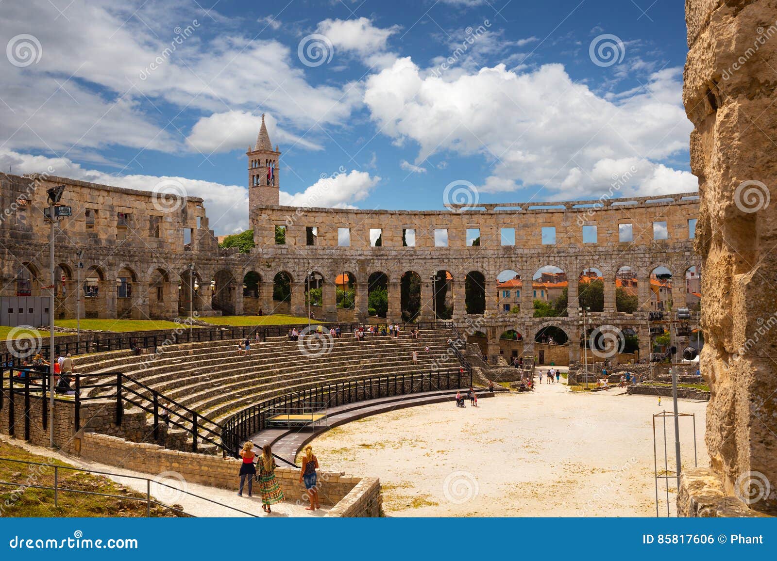 Pula, Croatia; 7/18/2019: Twin Gates Also Called Porta Gemina Or Dvojna ...