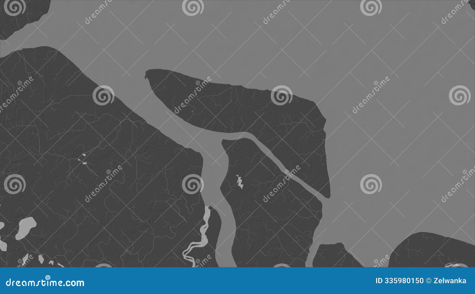 Pulau Bengkalis. Indonesia. Bilevel Stock Illustration - Illustration ...