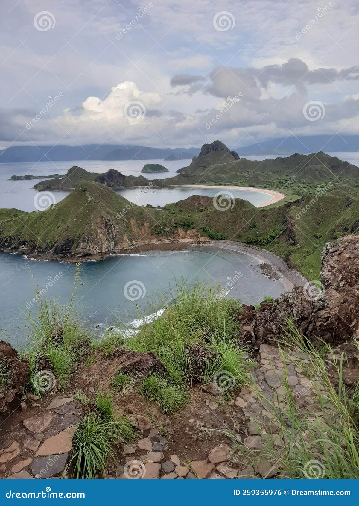 Pulau Padar NTT stock photo. Image of padar, mountain - 259355976