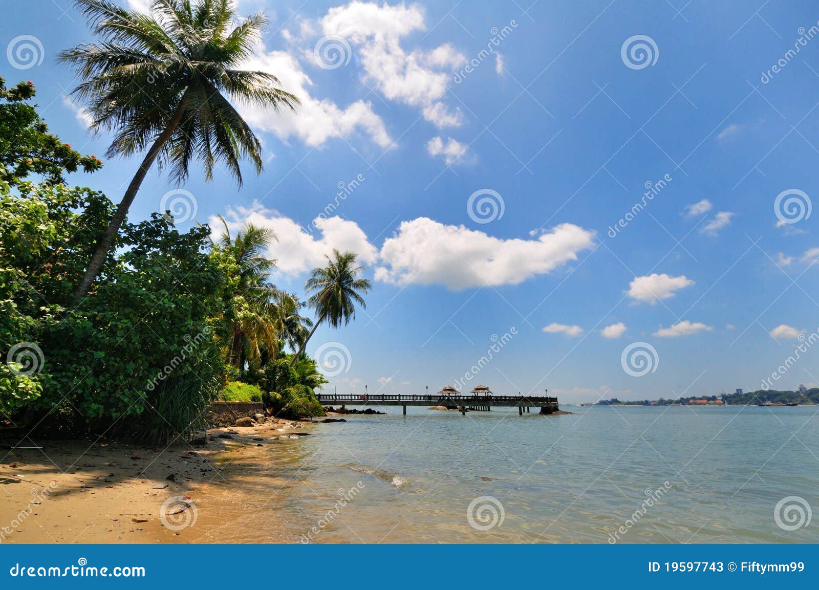 Pulau Ubin Island Singapore Stock Image - Image of coconut, jetty: 19597743