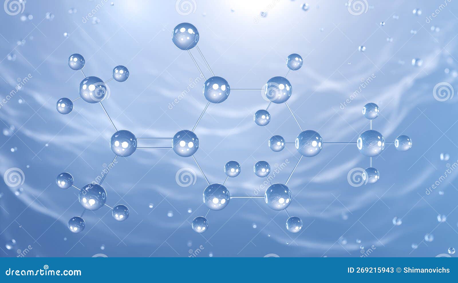 Pulegone Molecular Structure, 3d Model Molecule, Monoterpene ...