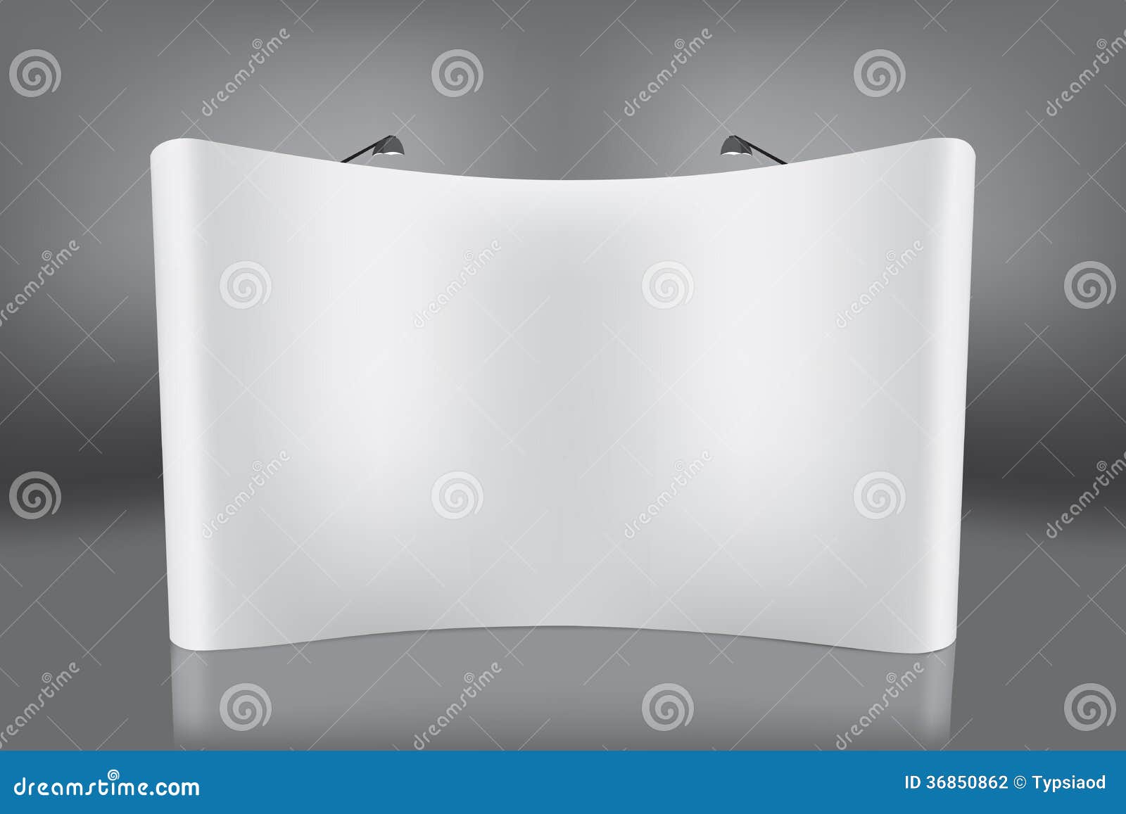 Pull Frame Blank Space for Your Advertising. Stock Vector ...