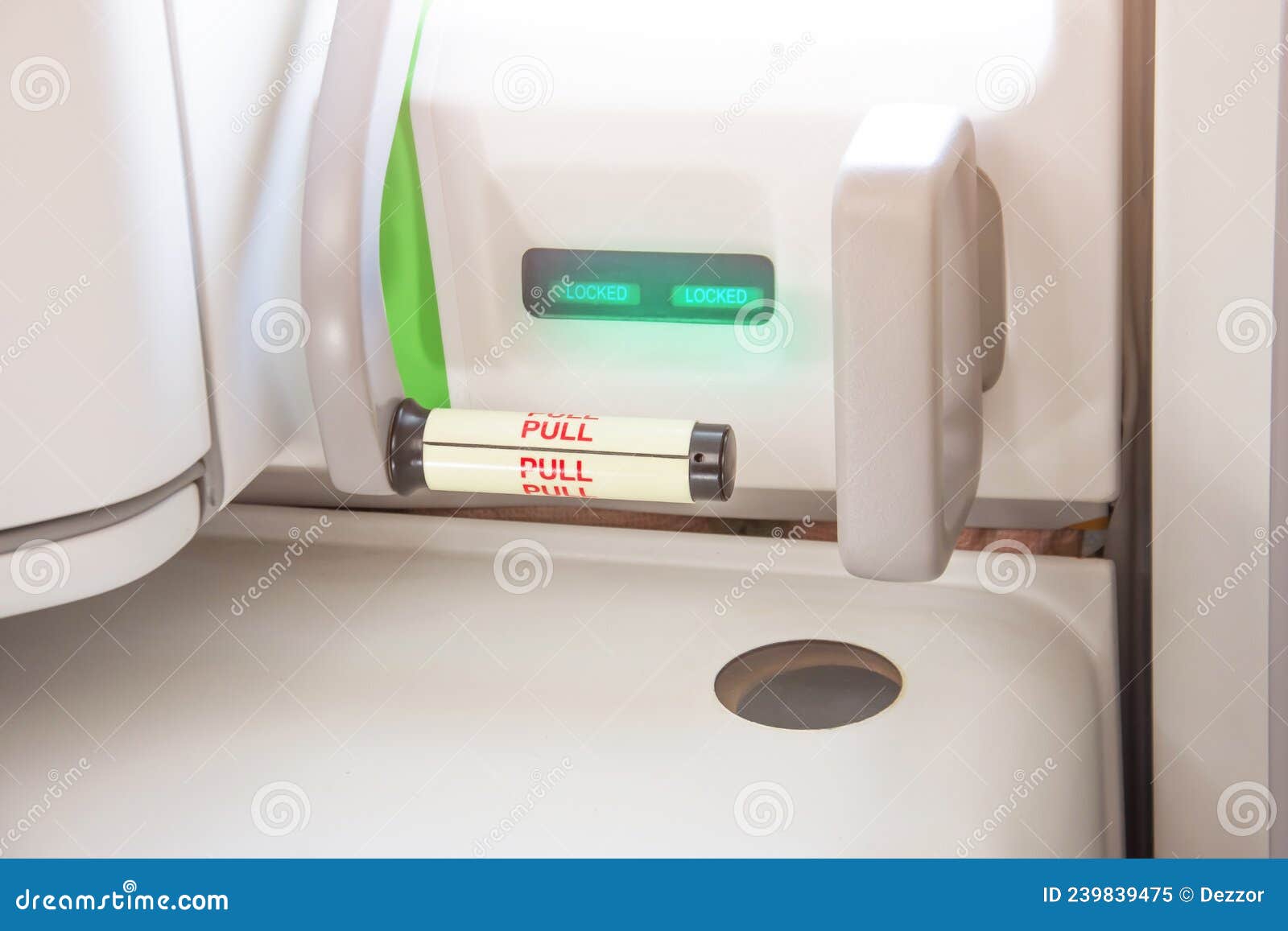 Pull Handle for Opening and Closing Aircraft Doors from the Inside in ...