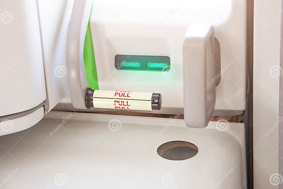 Pull Handle for Opening and Closing Aircraft Doors from the Inside in ...