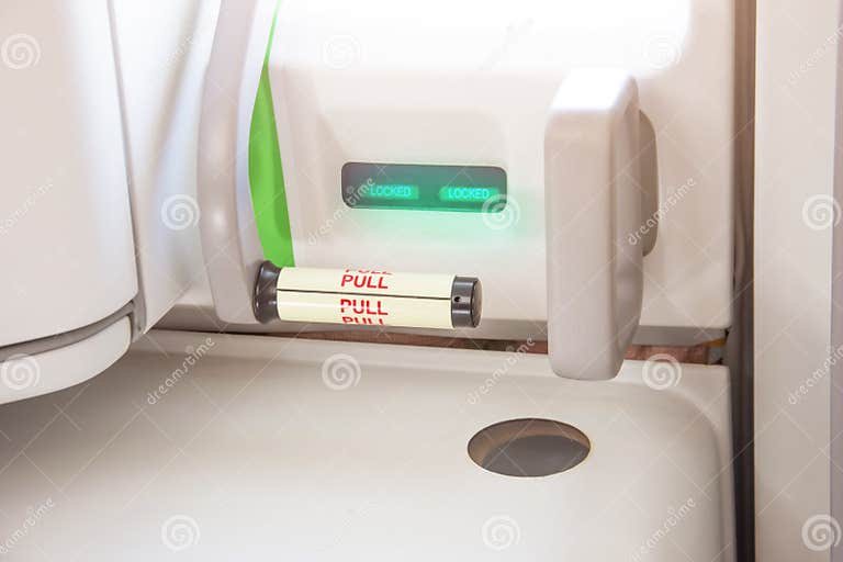 Pull Handle for Opening and Closing Aircraft Doors from the Inside in ...