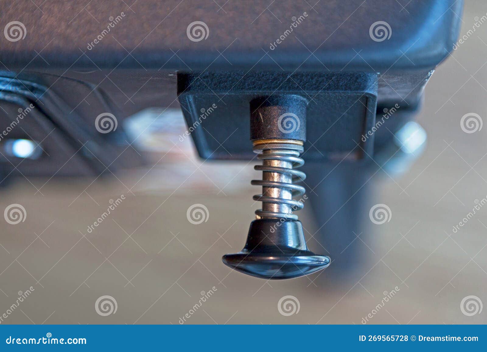 Pull Lever of a Pinball Machine Stock Photo - Image of arcade, abstract ...