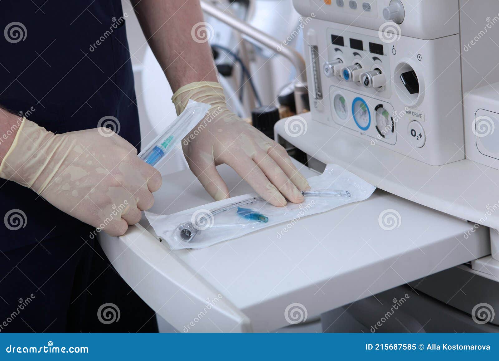 Pull-out Panel on the Ventilator To Accommodate Medical Devices ...