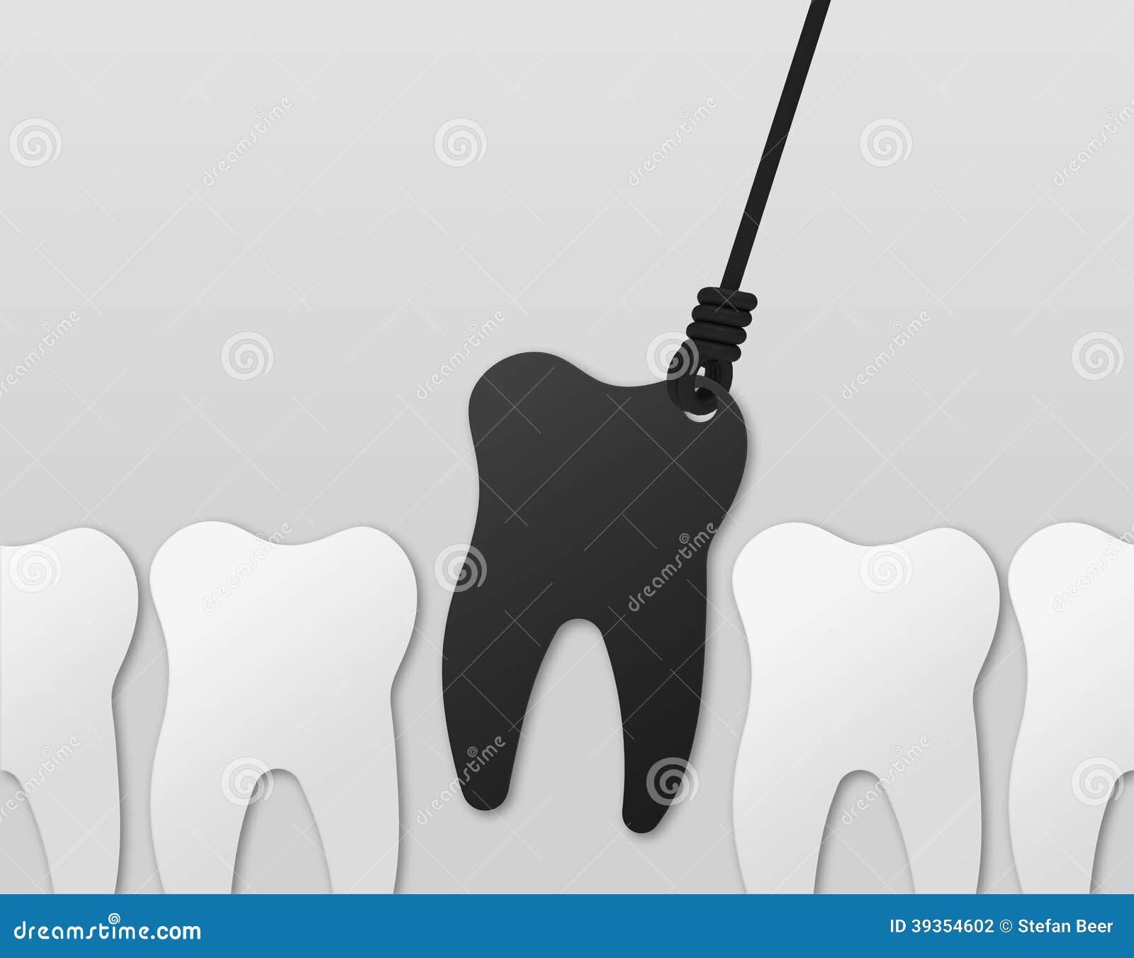 Pull a tooth stock illustration. Illustration of root - 39354602
