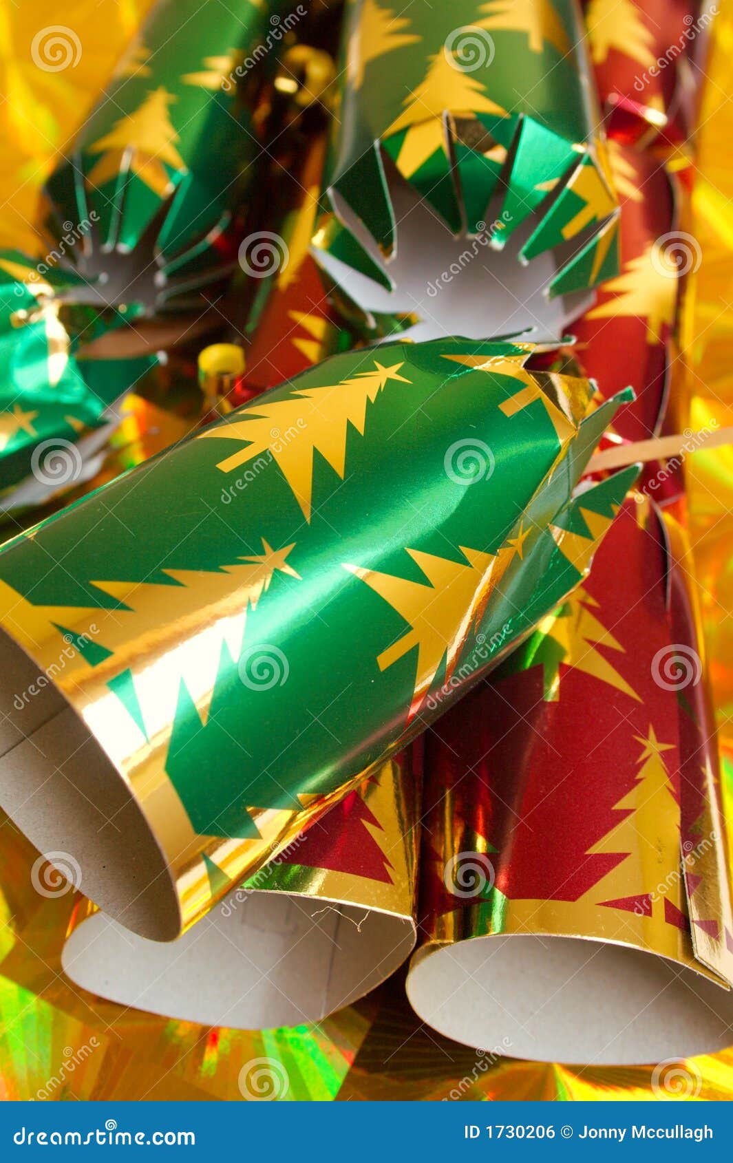 Pulled Party Cracker stock photo. Image of party, tree - 1730206