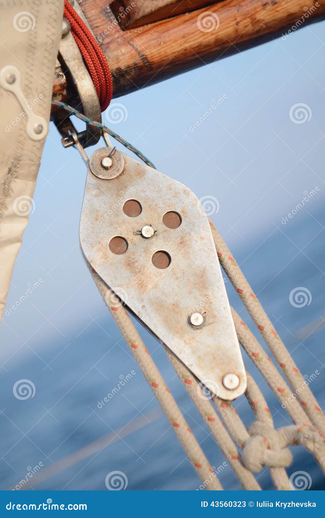 Rigging Pulley Stock Image | CartoonDealer.com #52399171