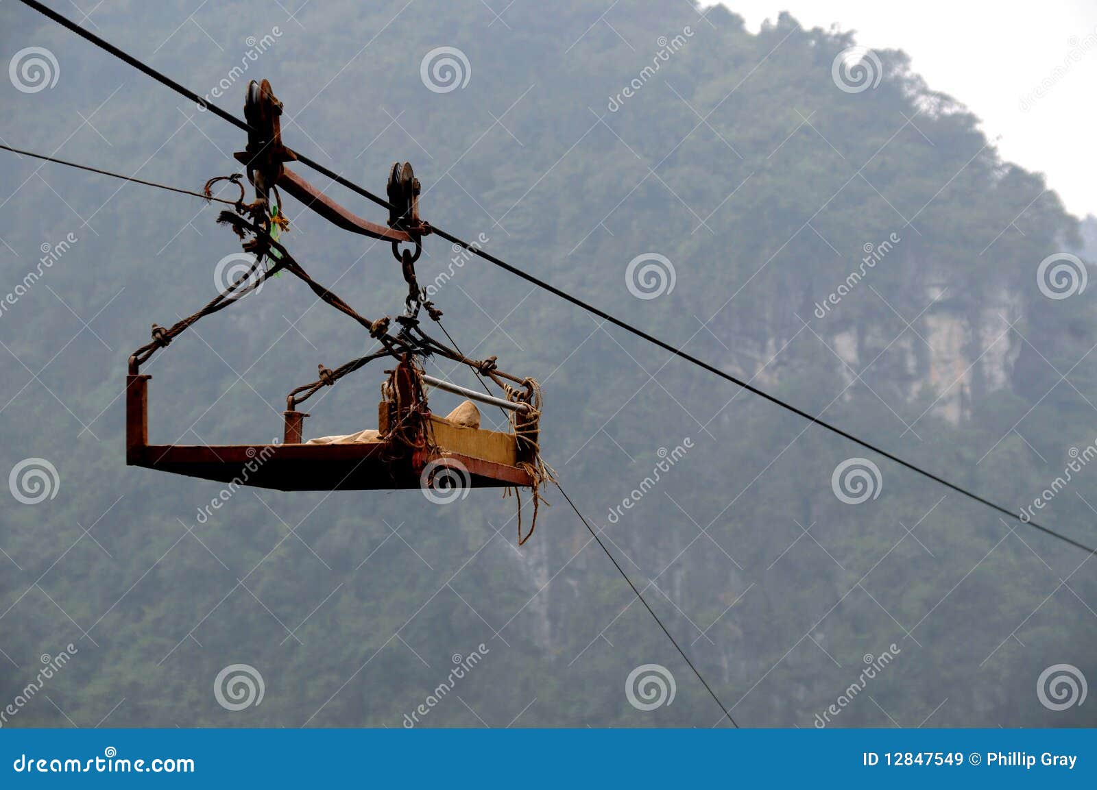 Pulley cart stock image. Image of safety, line, pulley - 12847549