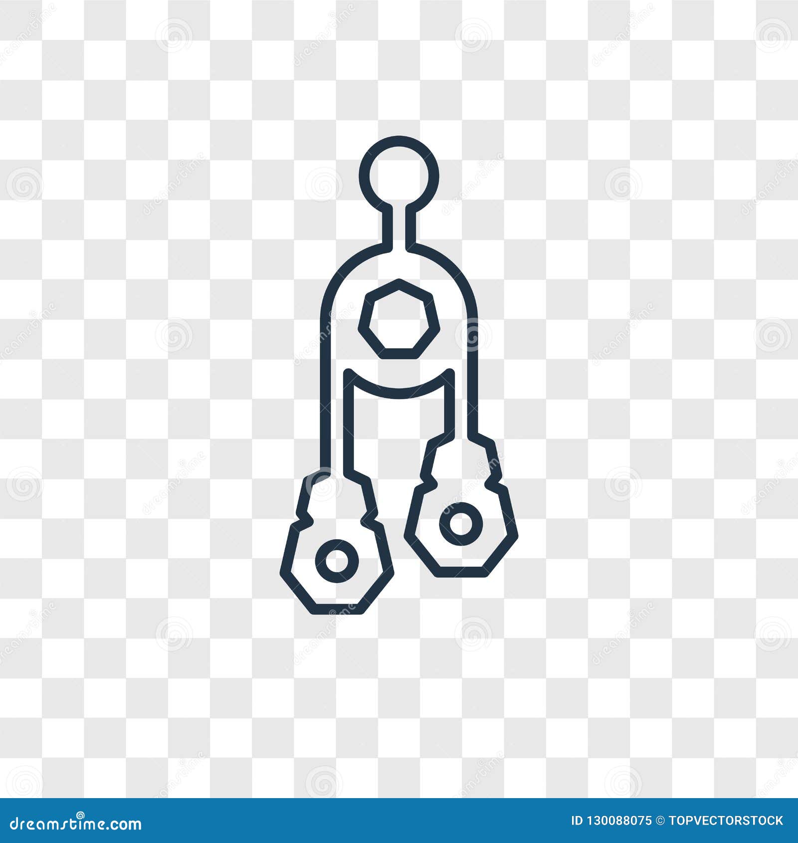 Pulley Concept Vector Linear Icon Isolated On Transparent Background ...