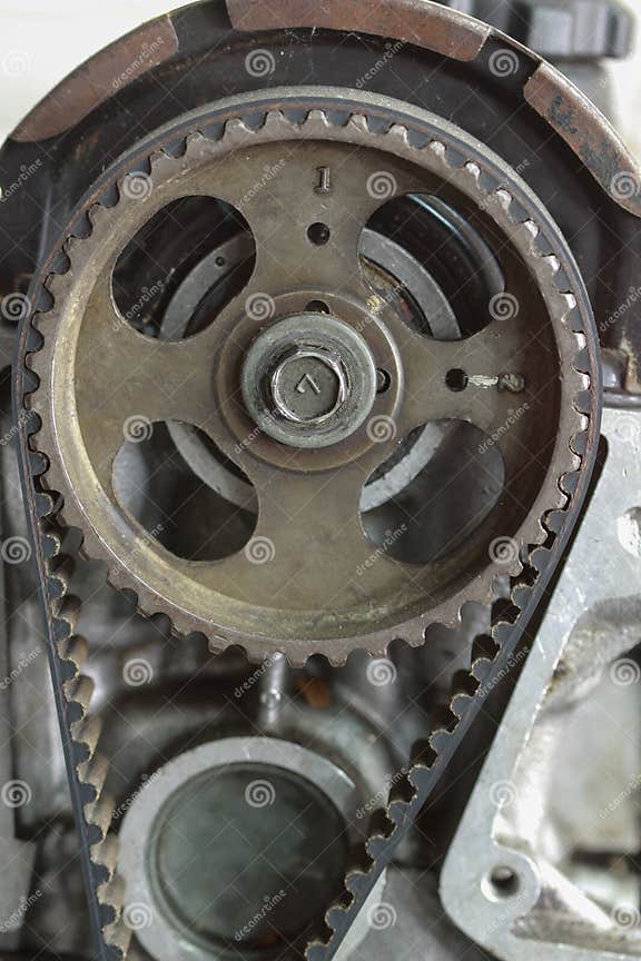 Pulley of the Engine for Transfer the Power, Timing Pulley and Drive ...