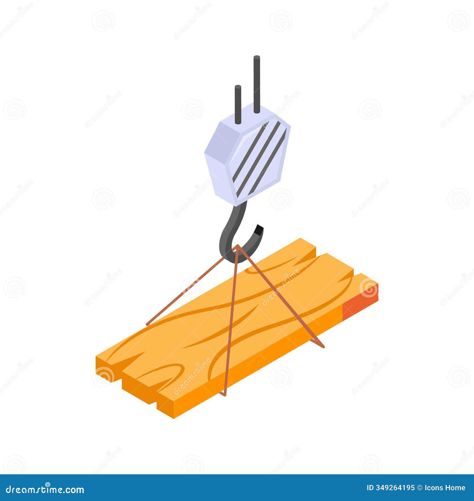 A Pulley Hook for Lifting and Transporting Heavy Construction Materials ...