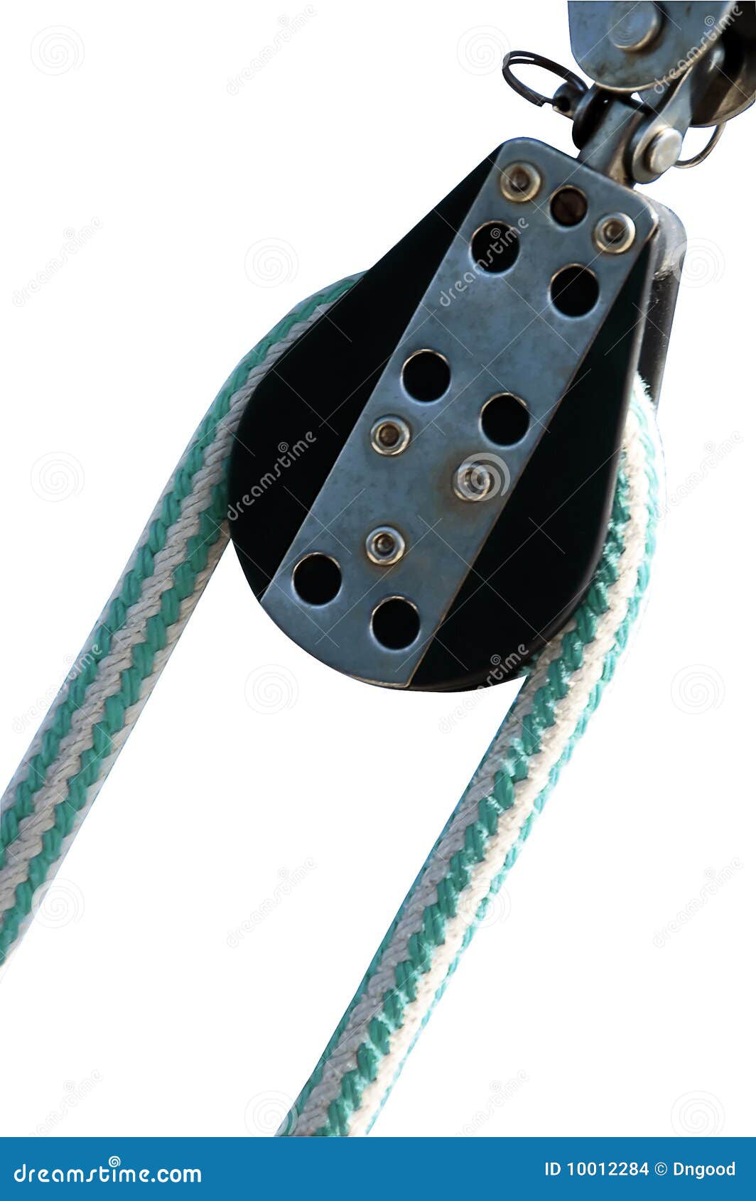 Pulley - isolated stock photo. Image of pull, sailboat - 10012284