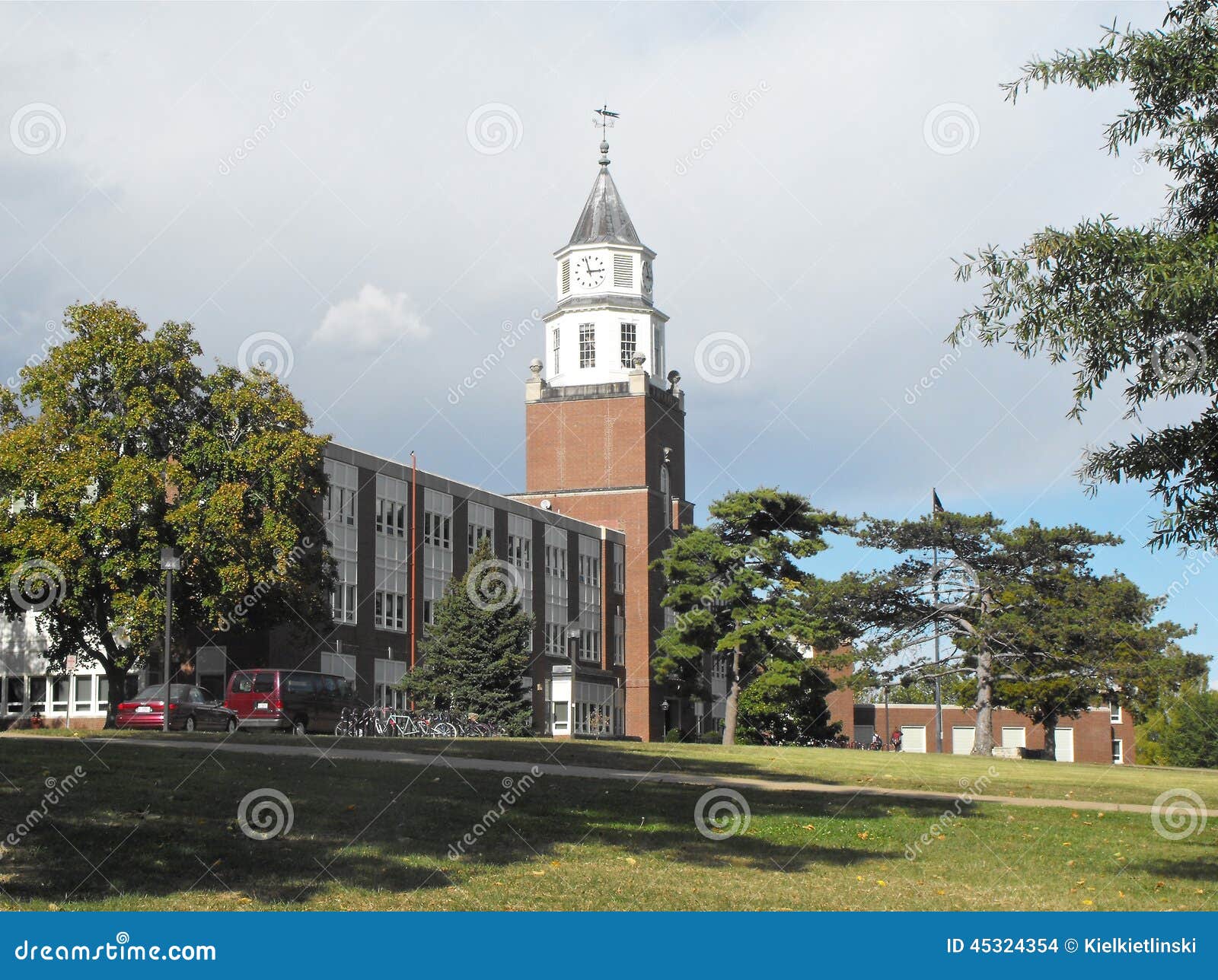 Pulliam Hall, Carbondale, IL Stock Photo - Image of bell, tower: 45324354
