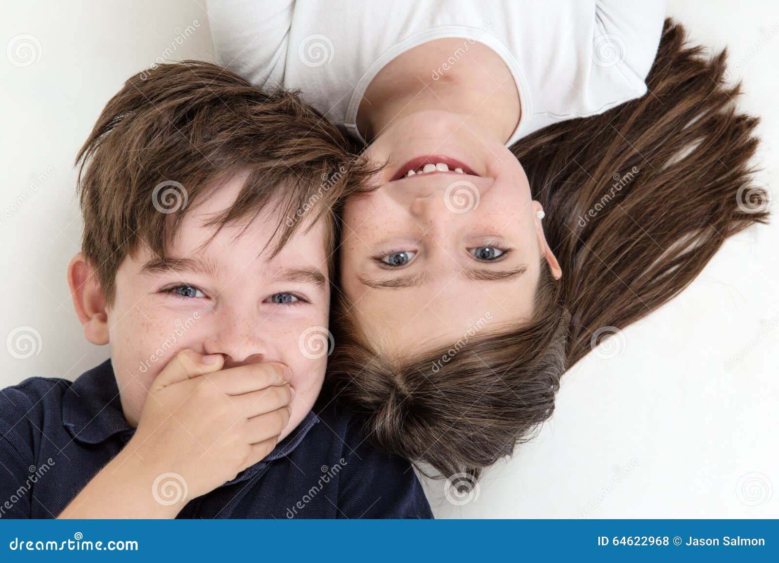 Pulling cheeky faces stock photo. Image of cheerful, humour - 64622968